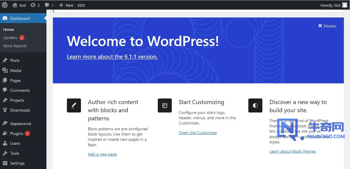 【图文】WordPress 仪表盘后台全解析 - 牛奇网